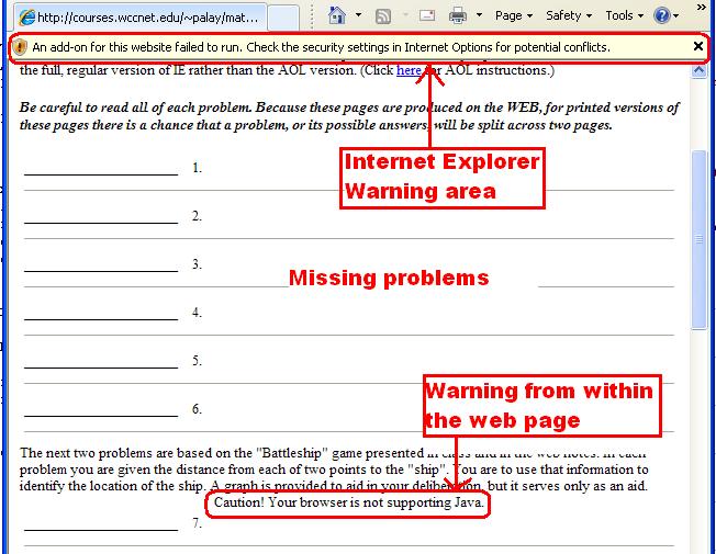Internet Explorer Security Issue